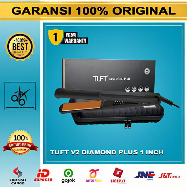 Jual Catok TUFT V2 Diamond Plus 1 Inch Professional Hair Iron Catokan ...