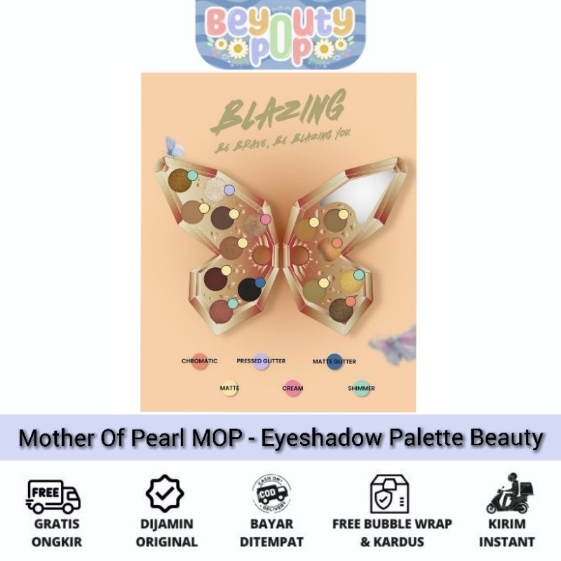 Jual Mother of Pearl MOP Haute Holochrome Eyeshadow By Tasya Farasya x ...