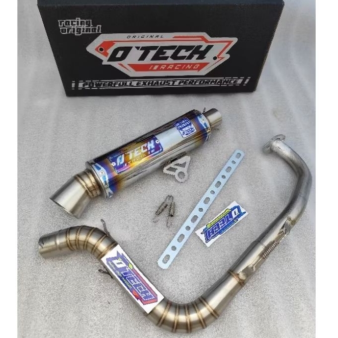 Jual knalpot samlong original otech racing blue fullet inlet 38 vario ...