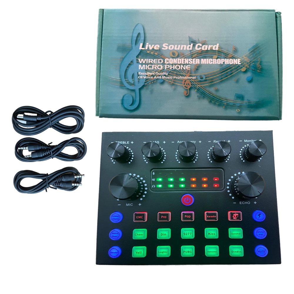 Jual Live SoundCard V8S Terbaik Terbaru Profesional Live Karaoke ...