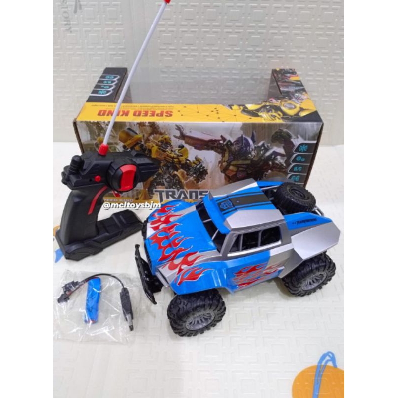 Jual Mainan Anak Mobil Remote Control Transformers 8589-1A | Shopee ...