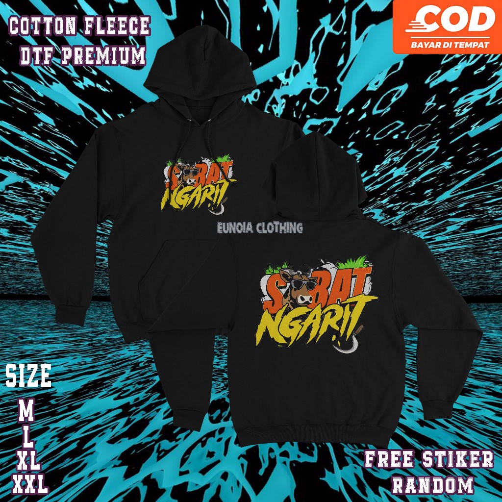 Jual Jacket Hoodie Tukang Ngarit V3 | Sobat Ngarit | Hoodie Pullover ...