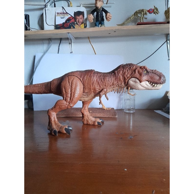 Jual jurassic world tyrannosaurus rex mattel | Shopee Indonesia