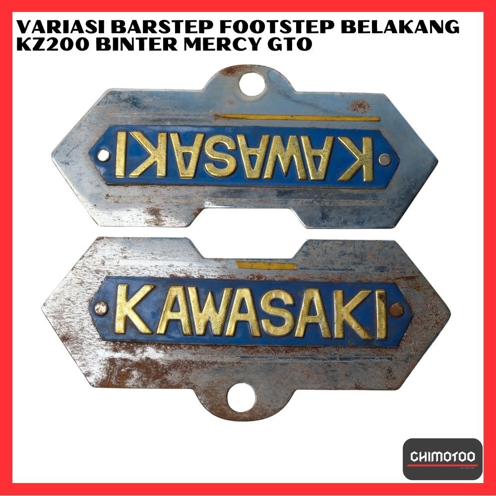 Jual Variasi Barstep Fostep Footstep Belakang Kawasaki Kz200 Kz 200 ...