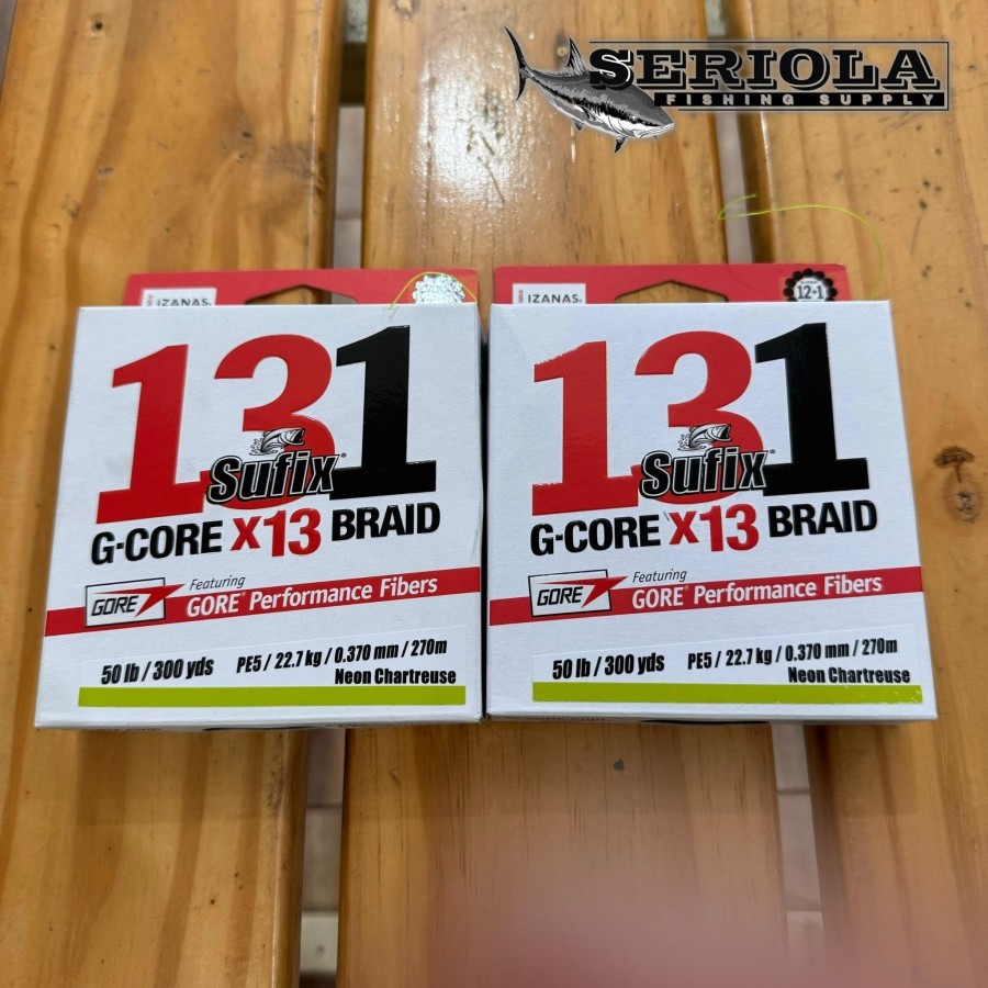 Jual PE SUFIX 131 G-CORE X13 NEON LIME 270M PE 5 0,370mm 50lb | Shopee Indonesia