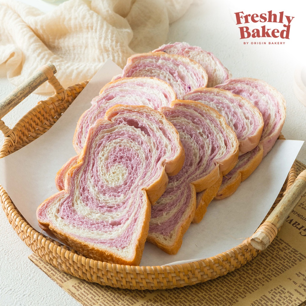 Jual Sourdough Ubee Loaf Twister - Sweet Potato Sourdough Bread - Roti ...