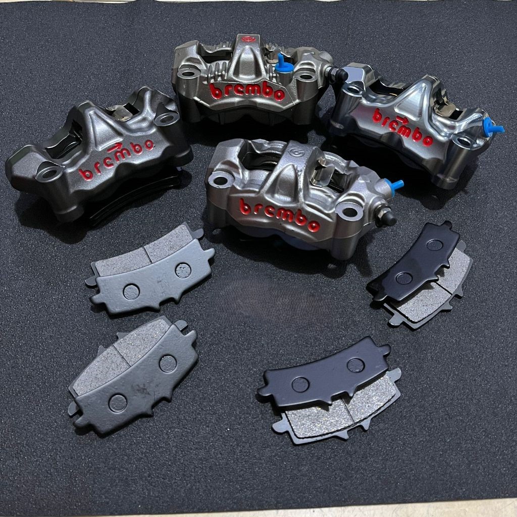 Jual Kampas Rem Cakram Kaliper big radial 4 piston M50 L3 gp4rx gp4rs m4 m7 gp premium 4p ...