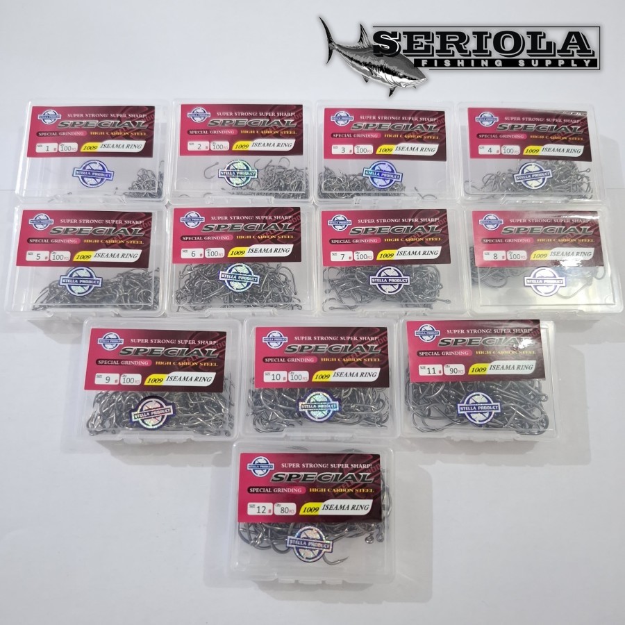 Jual HOOK MATA KAIL STELLA SPECIAL ISEAMA RING 1009 SIZE LAINNYA | Shopee Indonesia