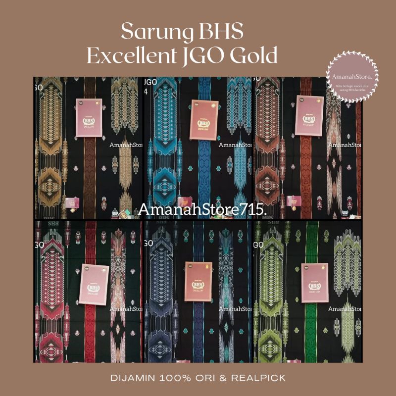 Jual SARUNG BHS EXCELLENT JGP/JGO/JGQ/JEA GOLD 100% ORI [SILAHKAN BACA ...