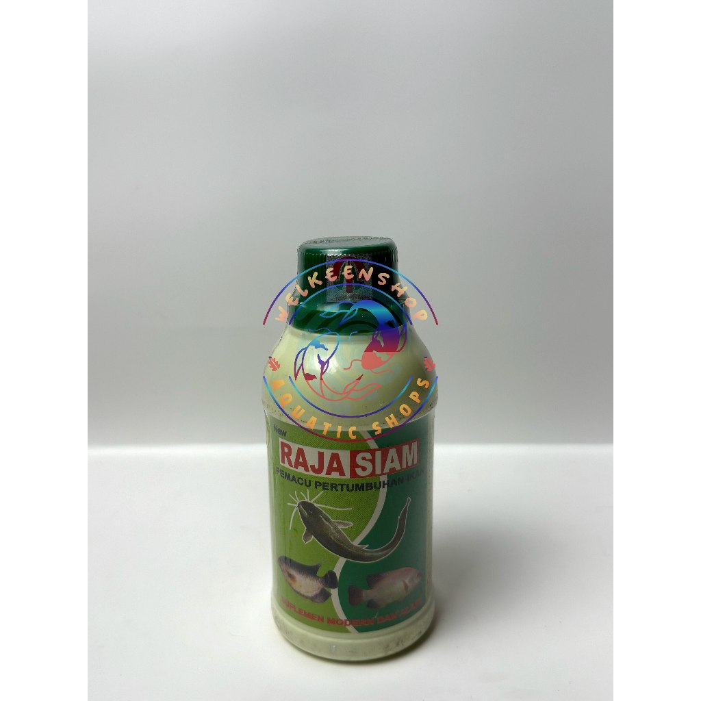Jual Raja Siam 250 ml Vitamin Pertumbuhan Ikan Mas Nila Patin Lele ...