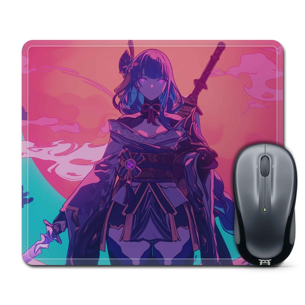 Jual Mouse pad gaming anime game RAIDEN SHOGUN MOON SHINE - GENSHIN ...