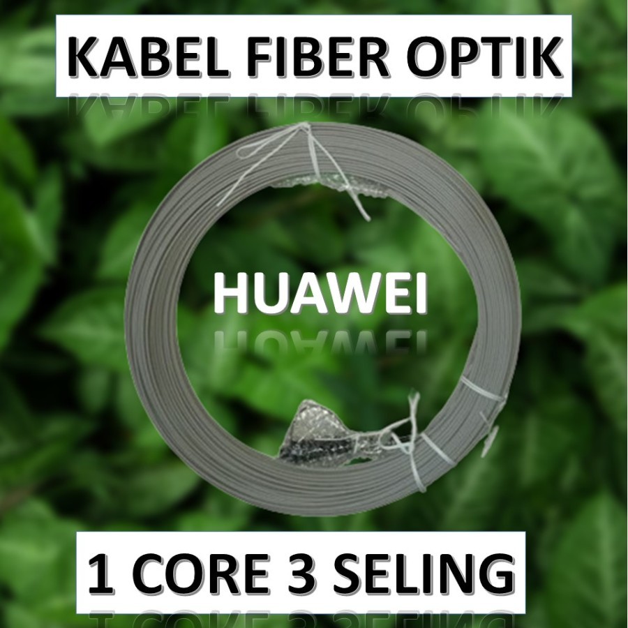 Jual Kabel Fiber Optik Kabel FO 80meter 80m 1 Core 3 Seling PRECON ...