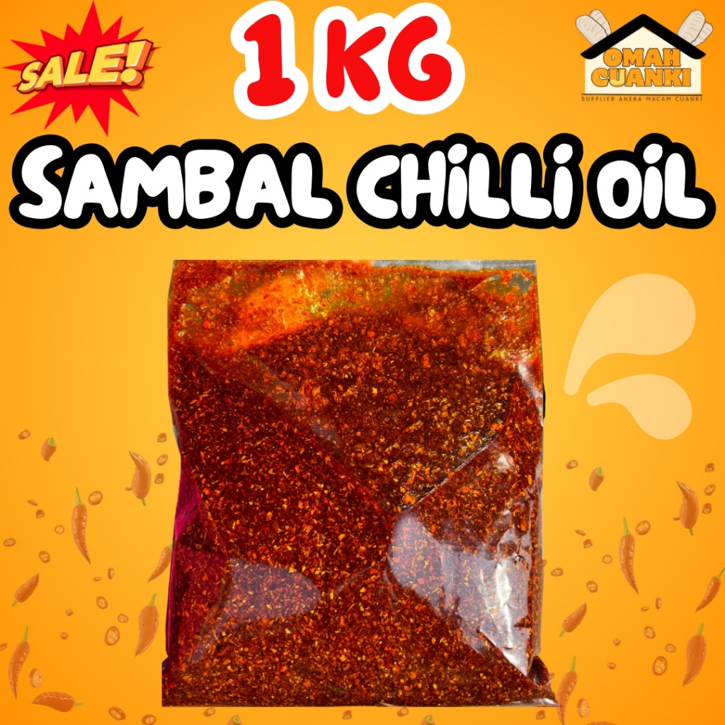 Jual 1 KG Sambal Chilli Oil By Omah Cuanki COCOK UNTUK BASO CIRENG ...