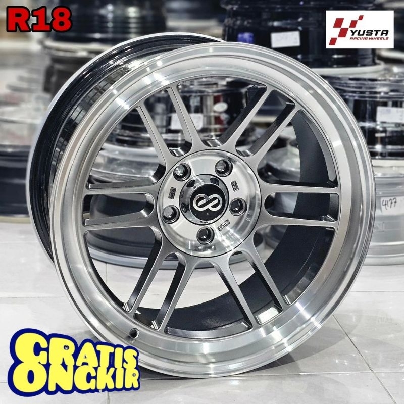Jual velg mobil ring 18 ENKEI RPT FLOW FORMING LEBAR 9,5 ET 28 velg racing mobil R18 Ertiga Xl7 ...