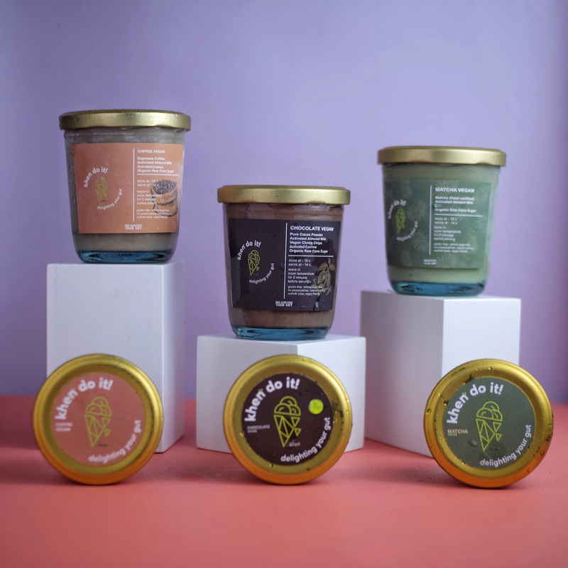Jual Healthy Gelato Ice Cream (250 ml) | Shopee Indonesia