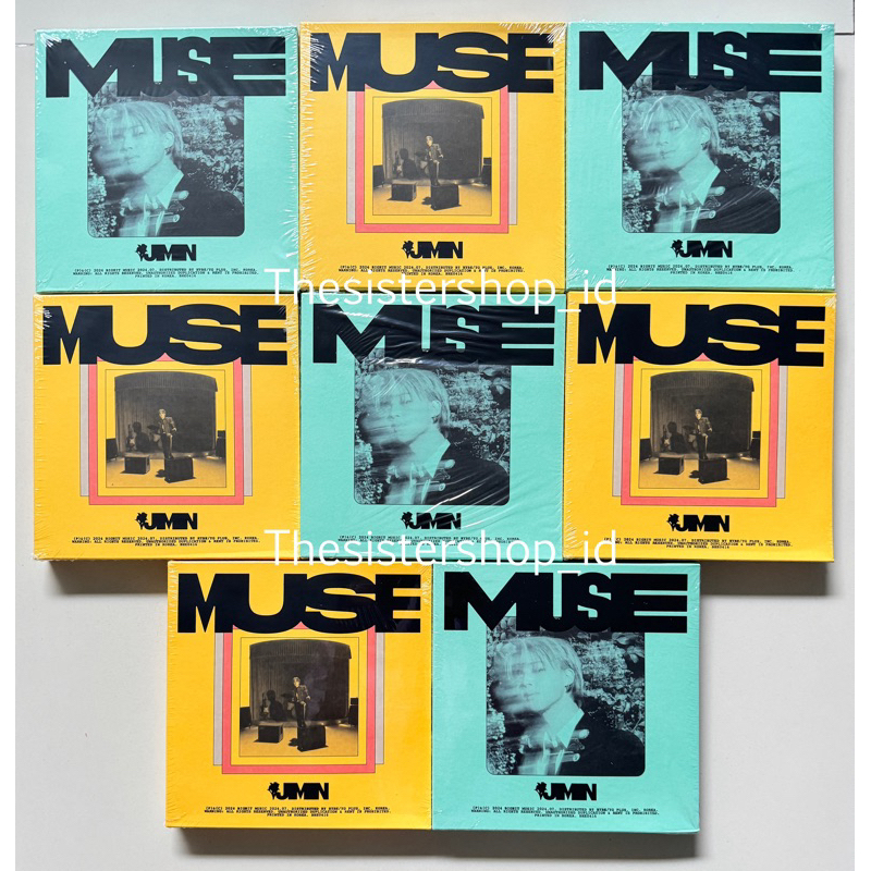 Jual [READY STOCK] OFFICIAL BTS JIMIN ALBUM "MUSE" SEALED BLOOMING ...