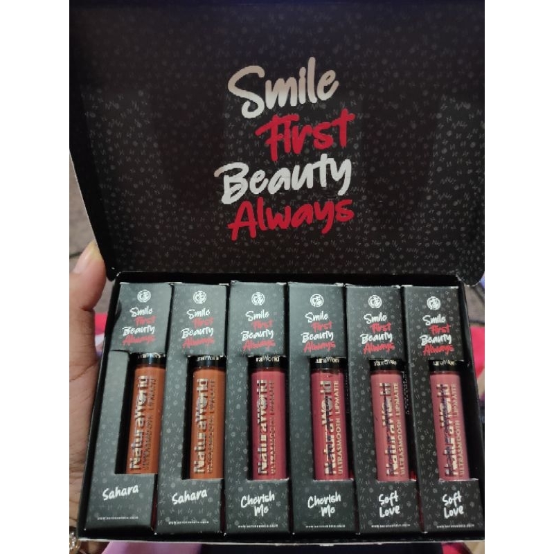 Jual lipstik naturaword original soft love/cerisme murah | Shopee Indonesia