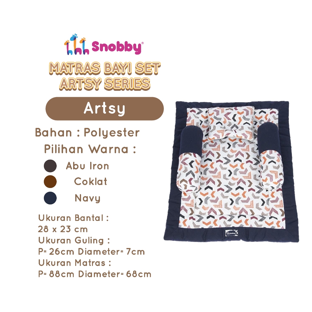 Jual Snobby Matras Bayi Set Artsy Series | Shopee Indonesia