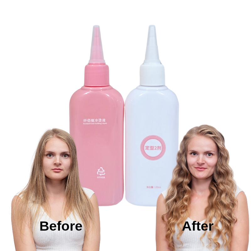 Jual H1 Set Curly / Wave Cold Perm Liquid Cairan Pengeriting Rambut ...