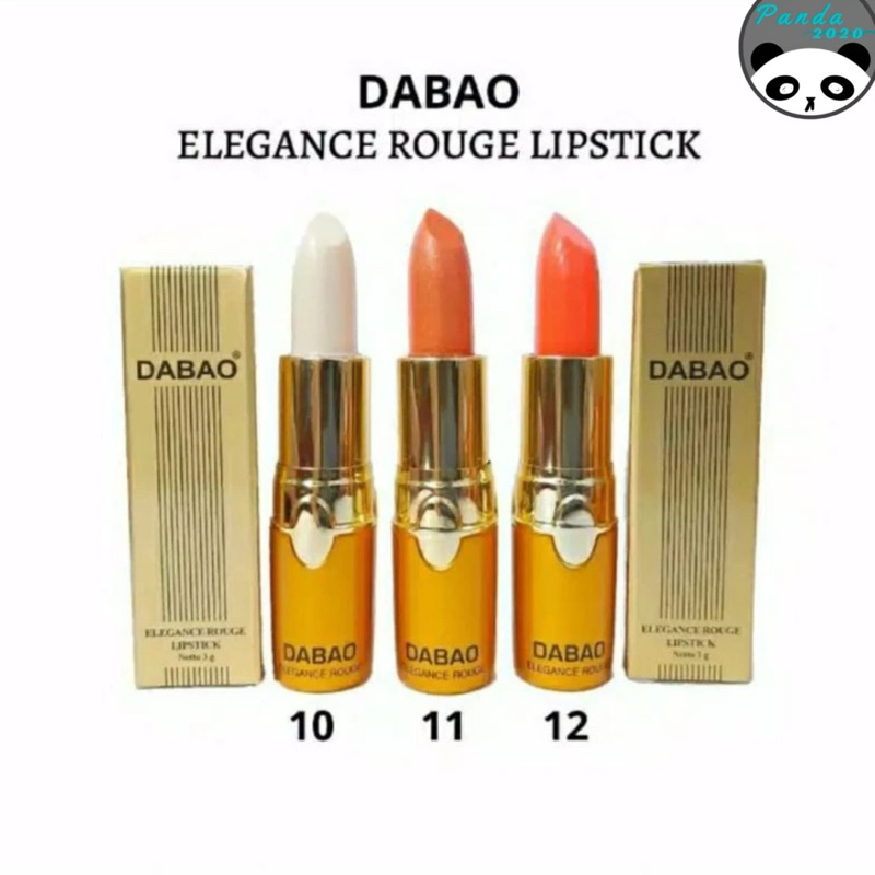 Jual Dabao Elegence Rouge Lipstik Gold BPOM Original | Shopee Indonesia