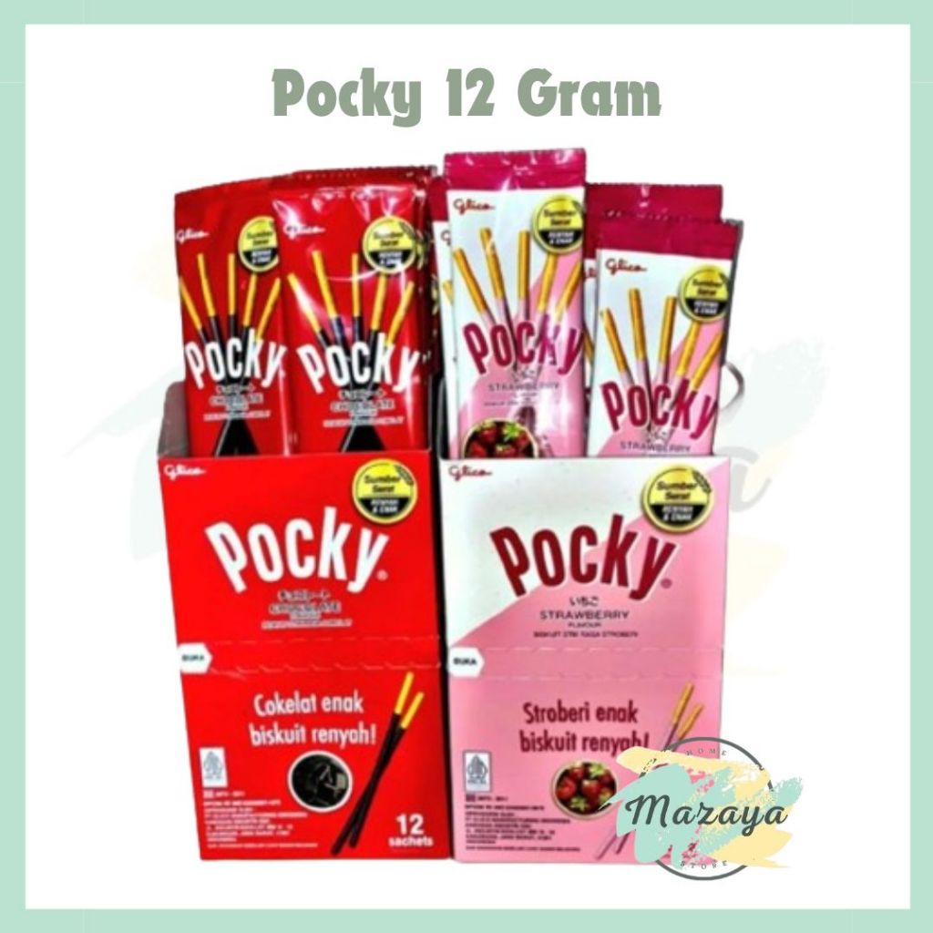 Jual POCKY SACHET 12 GR 1 BOX ISI 12 PCS | POCKY SINGLES 1 PAK | Shopee ...