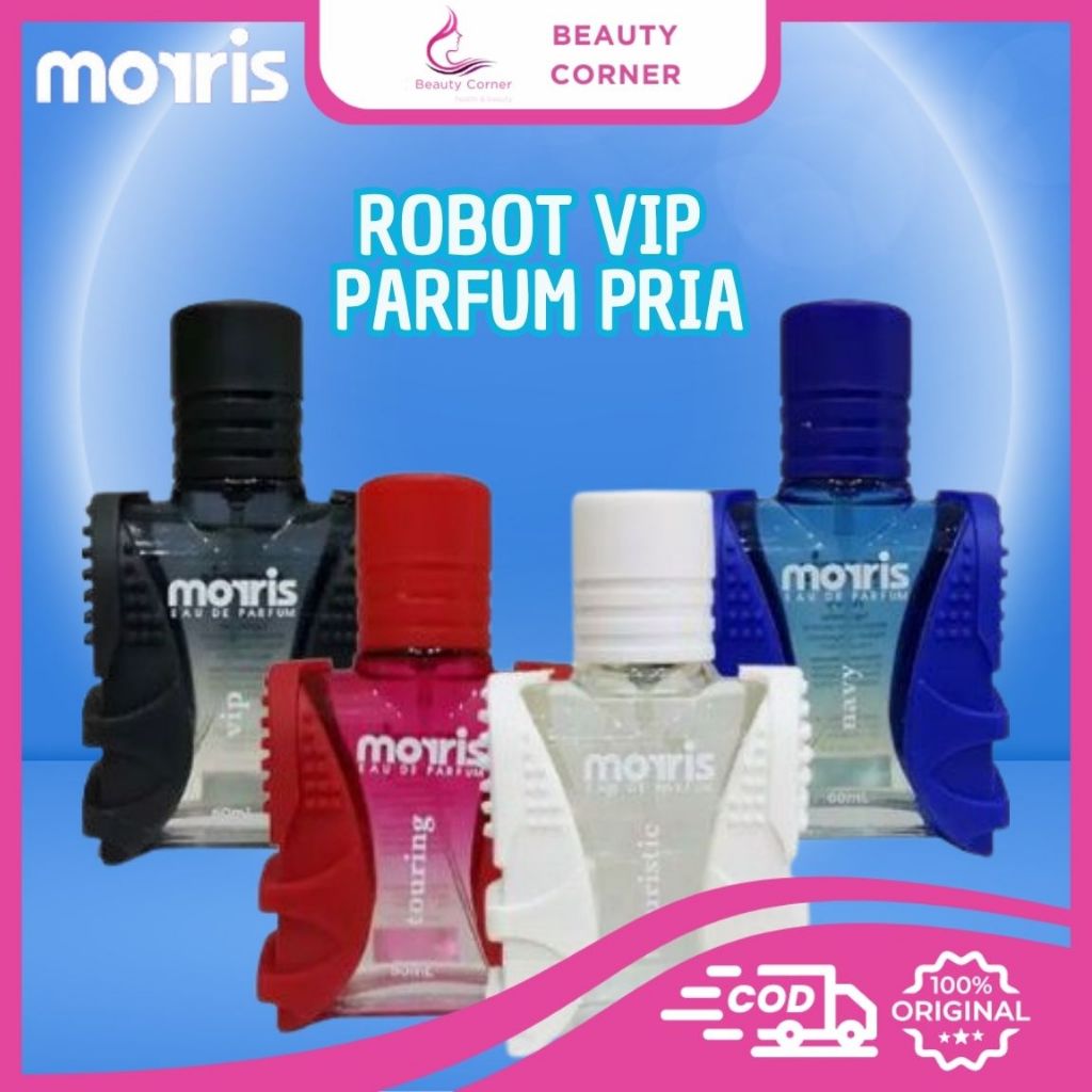 Jual Morris Robot VIP Parfum Pria 60ml | Shopee Indonesia
