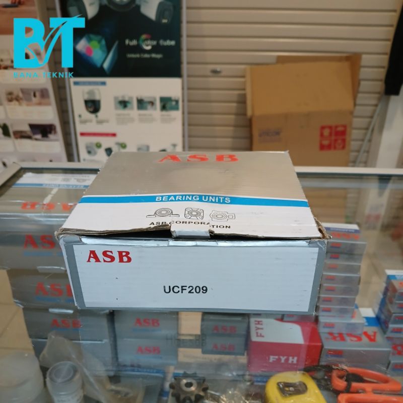 Jual Bearing UCF 209 ASB Flange Diameter AS 45 mm | Shopee Indonesia