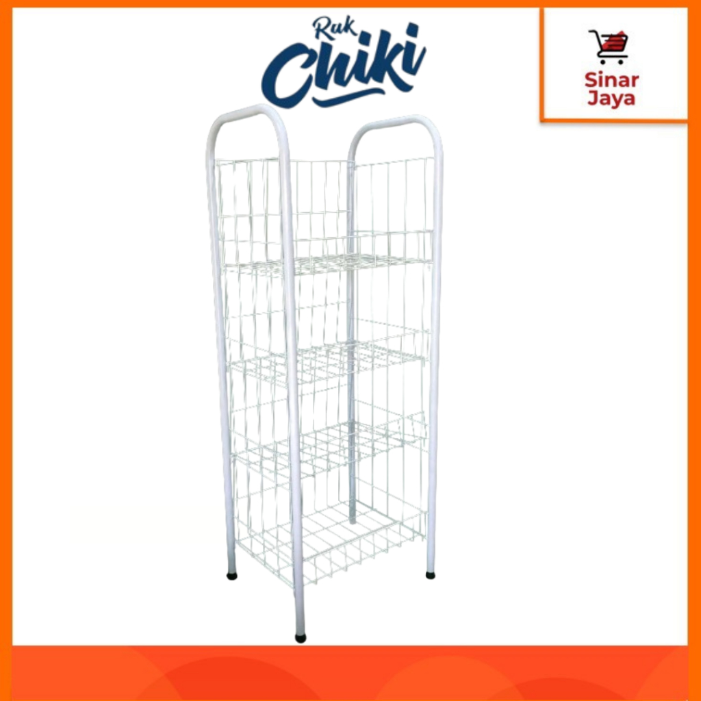 Jual DRAGON Rak Chiki / Rak Ciki Susun 4 Anti Karat (Rak Snack Susun 4 ...