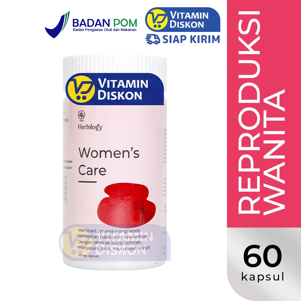 Jual Herbilogy Women's Care | Suplemen Herbal Kesehatan Kewanitaan BPOM ...