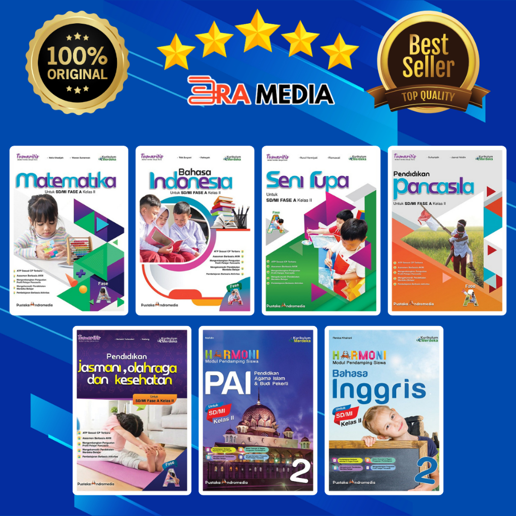 Jual Buku Modul Tumaritis & Harmoni Fase A Kelas 2 Bahasa Indonesia ...
