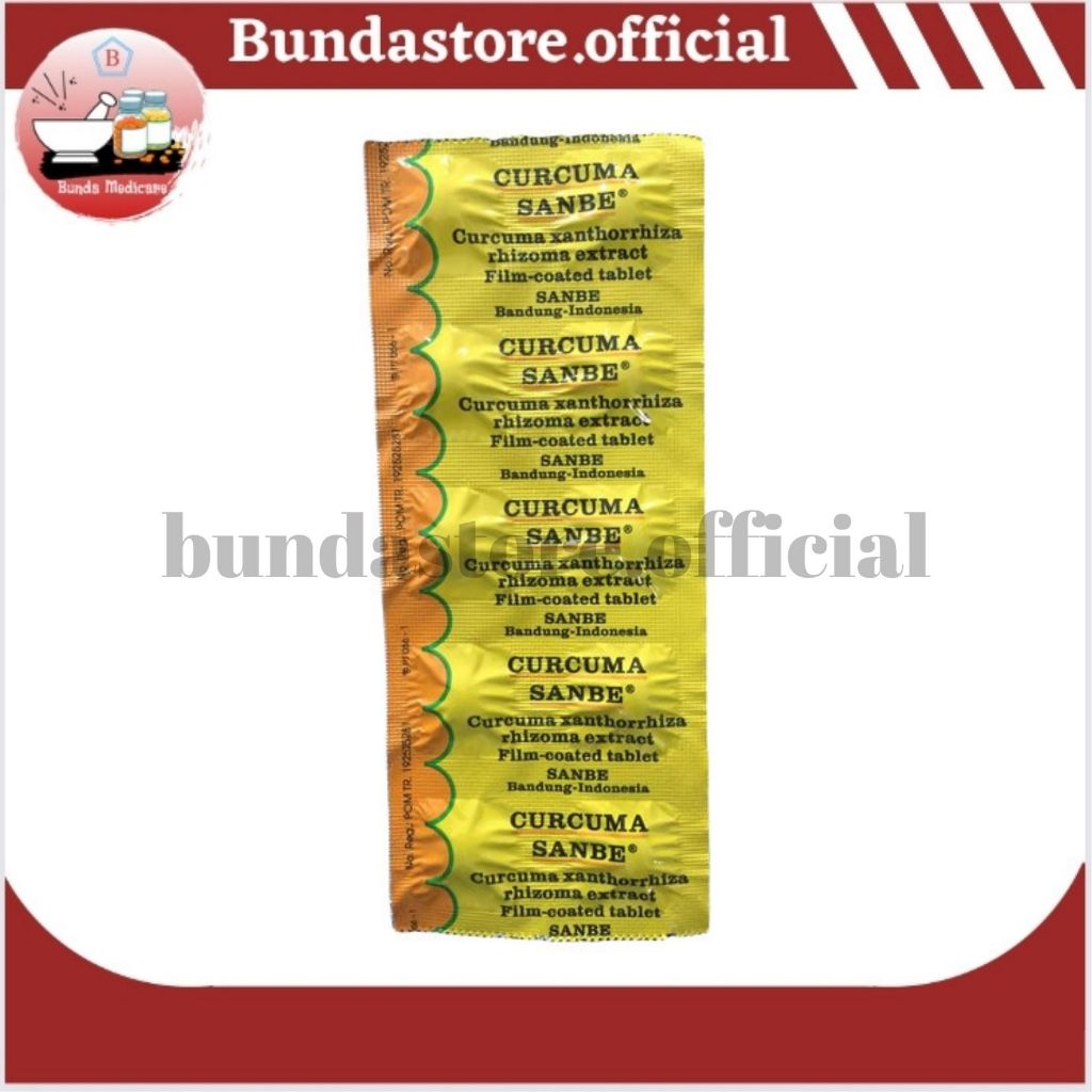 Jual Curcuma Sanbe - (SATUAN JUAL PER STRIP/10 TABLET) - Suplemen ...