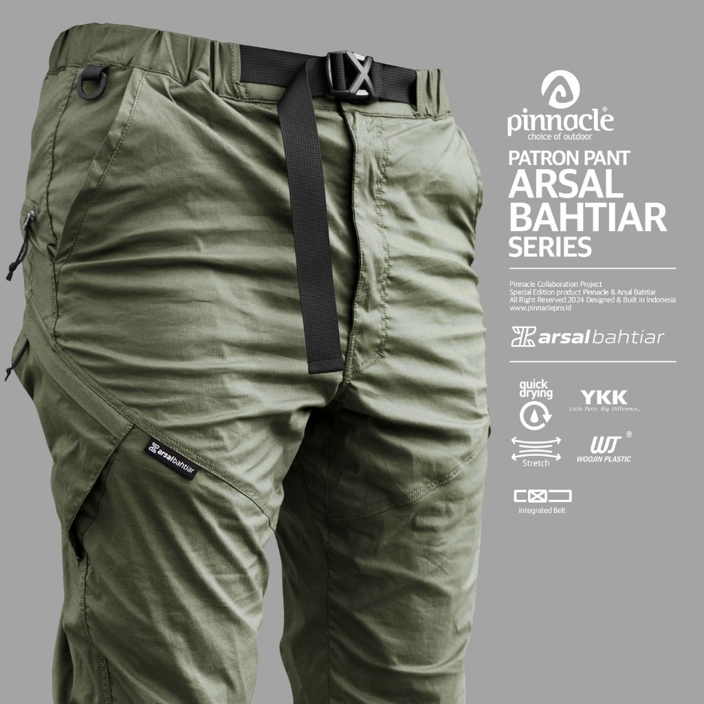 Jual Pinnacle Pro Official Patron Pant Arsal Series - Army | Shopee ...