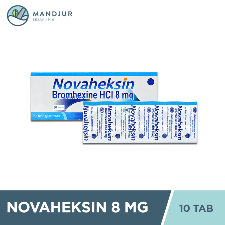 Jual Novaheksin 8 mg 10 Tablet - Obat Batuk & Pengencer Dahak | Shopee ...