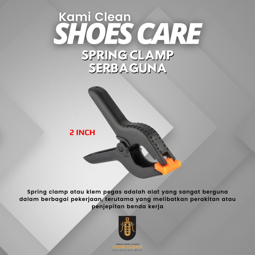 Jual Spring Clamp Shoes Glue Repair Aplicator Personal Handle Jepitan ...