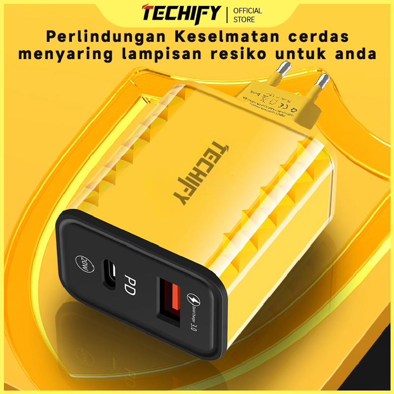 Jual Kepala Pengisian PD Pengisi daya super cepat 20W Adaptor pengisi ...