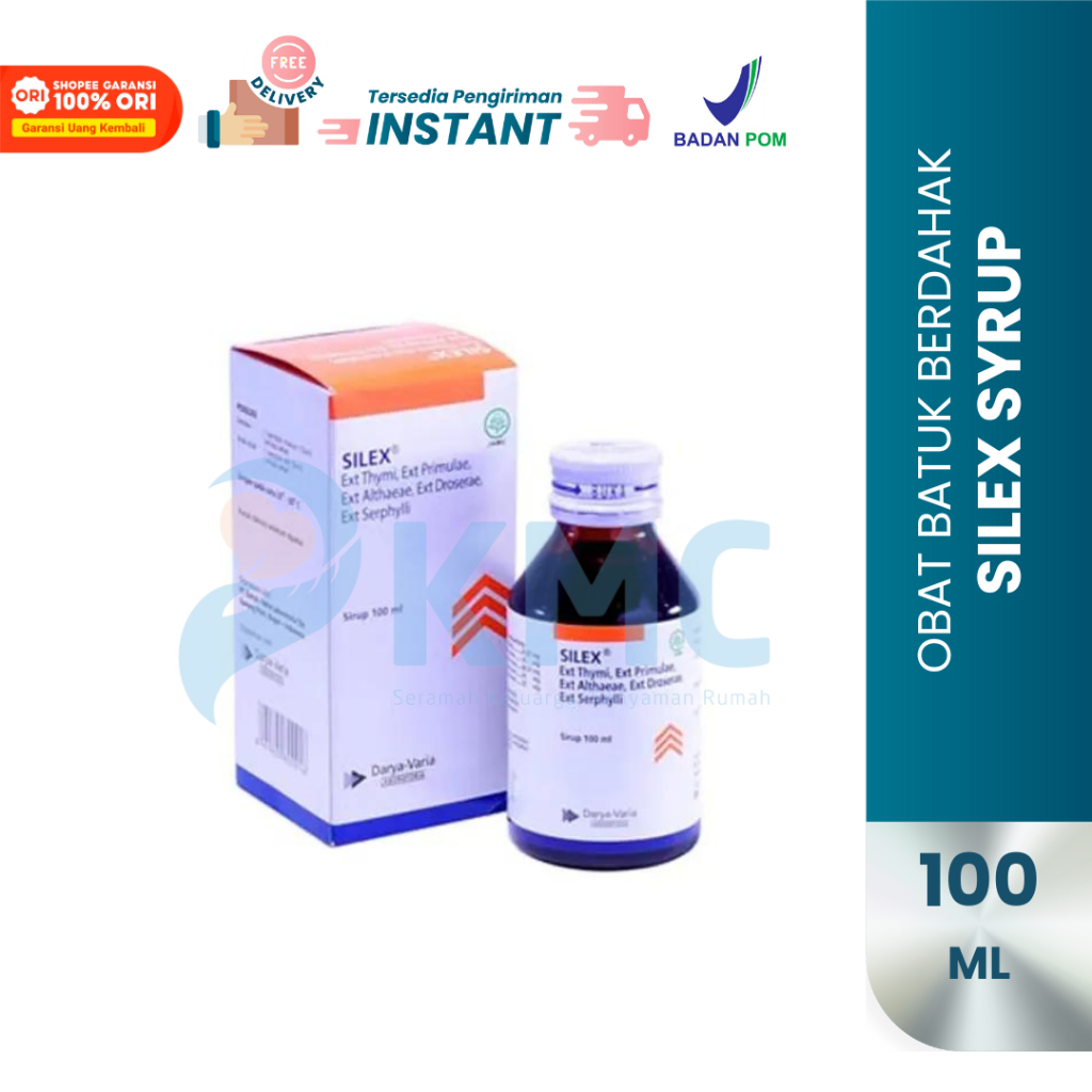 Jual Silex Syrup 100ml Obat Batuk Berdahak | Shopee Indonesia