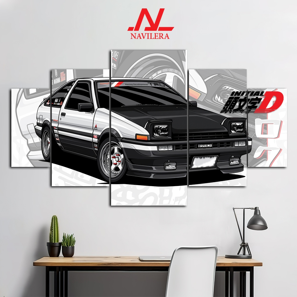 Jual NAVILERA.CO 1 SET Pajangan Hiasan dinding INITIAL D TAKUMI ...