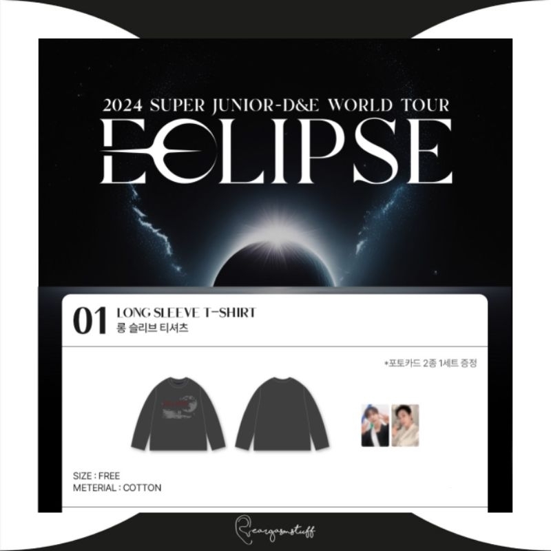 Jual SUPER JUNIOR D&E ECLIPSE OFFICIAL MERCH / MD / MERCHANDISE | Shopee Indonesia