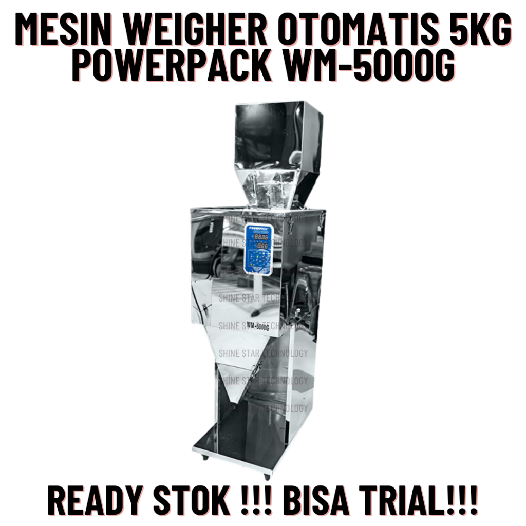 Jual Mesin Timbang Otomatis Weigher Filling Machine Granule Powder WM ...