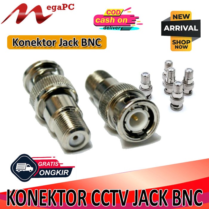Jual Jack BNC Drat Konektor Jack BNC CCTV | Shopee Indonesia