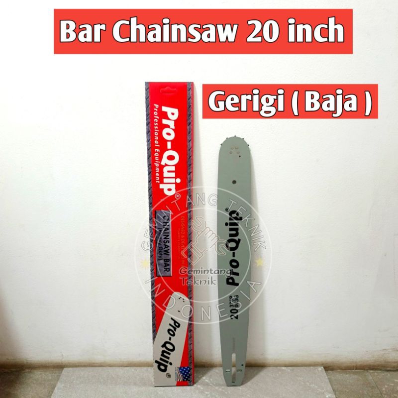 Jual Bar Chainsaw Mini 20 Inch Baja / Bar Senso Mini 20 Inch Baja Merk ...
