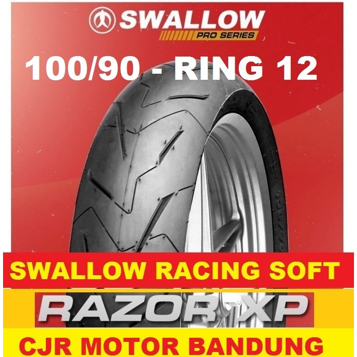 Jual BAN RACING RING 12 SWALLOW RAZOR XP SB148 100/90-12 BAN DEPAN NEW ...