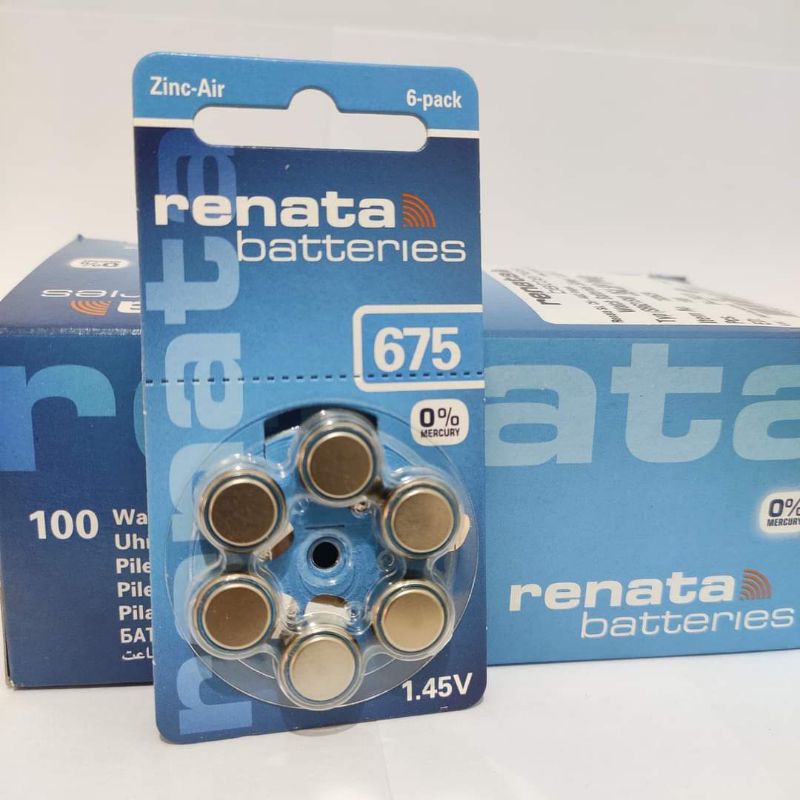 Jual BATERAI BATTERY RENATA 675 LR44 PR44 AG13 BATREI RENATA ORIGINAL HARGA PERLEMBAR | Shopee ...