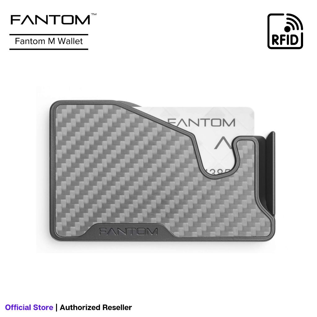 Jual FANTOM M Magsafe Card Wallet RFID Card Holder Minimalist Dompet ...