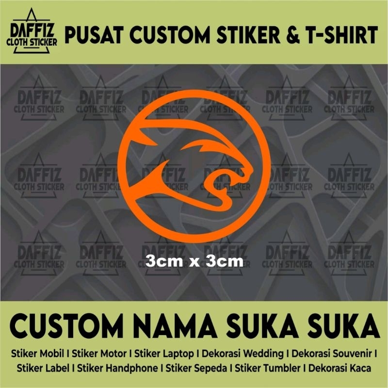Jual STIKER CUTTING LOGO MACAN | Shopee Indonesia