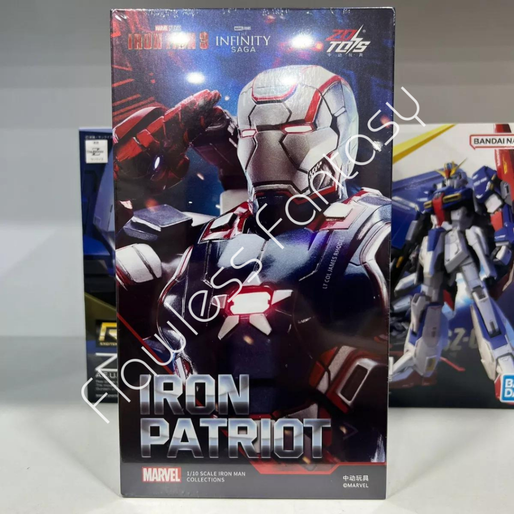 Jual ZD Toys Avengers Ironman IM 3 War Machine Iron Patriot Mark MK 52 ...