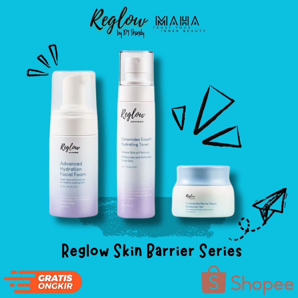 Jual Reglow Skincare Skin Barrier Treatment Series ( Facial Wash, Toner ...