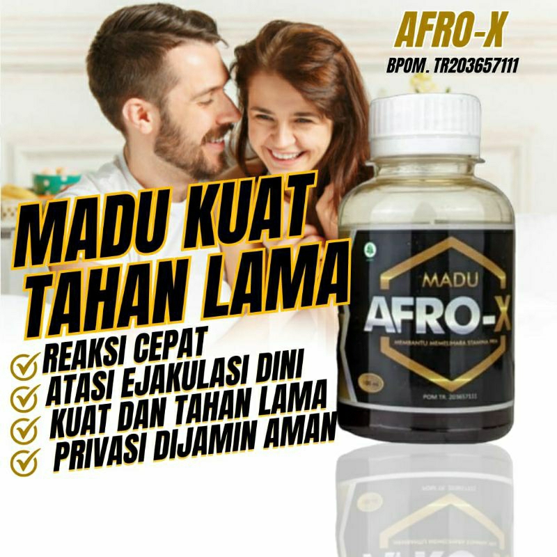 Jual MADU AFRO X obat kuat pria tahan lama original 100% bpom madu obat ...