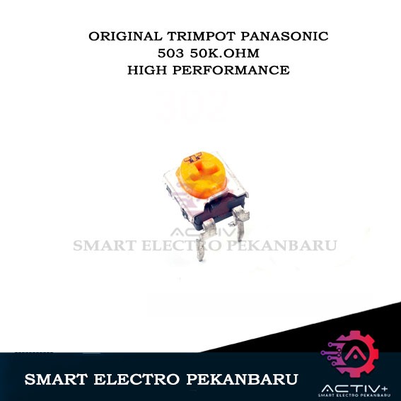 Jual ORIGINAL PANASONIC TRIMPOT 503 50K OHM POTENSIO METER Trimmer ...