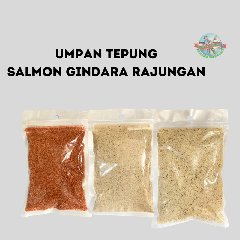 Jual Umpan Tepung Salmon, Gindara, Rajungan Mancing Ikan Mas, Bawal ...